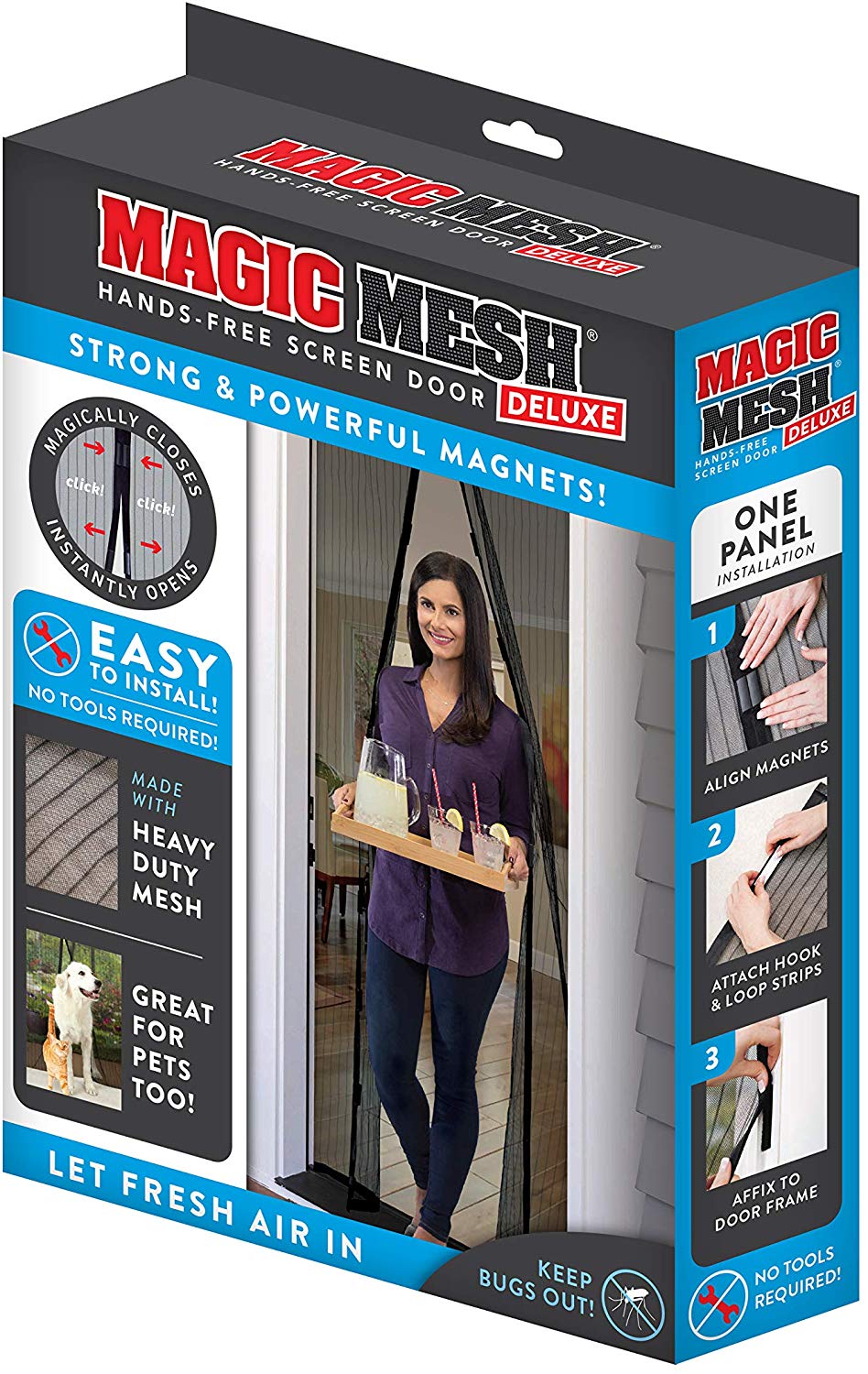 Magic Mesh Screen Door Review Magnetic Screen Door